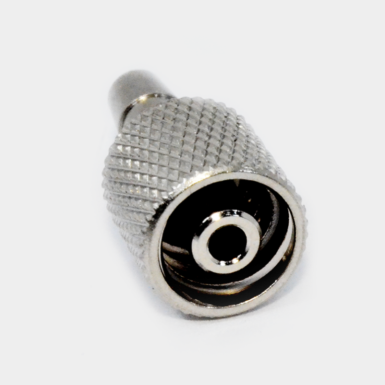 Conector Metalico Tipo Presion, Macho. Ref BM9071. - CIBIOMED