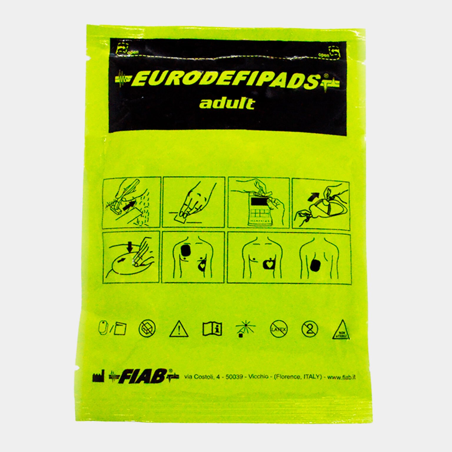 Electrodo Euro Defi Pads Physio-Control: Alta Eficiencia