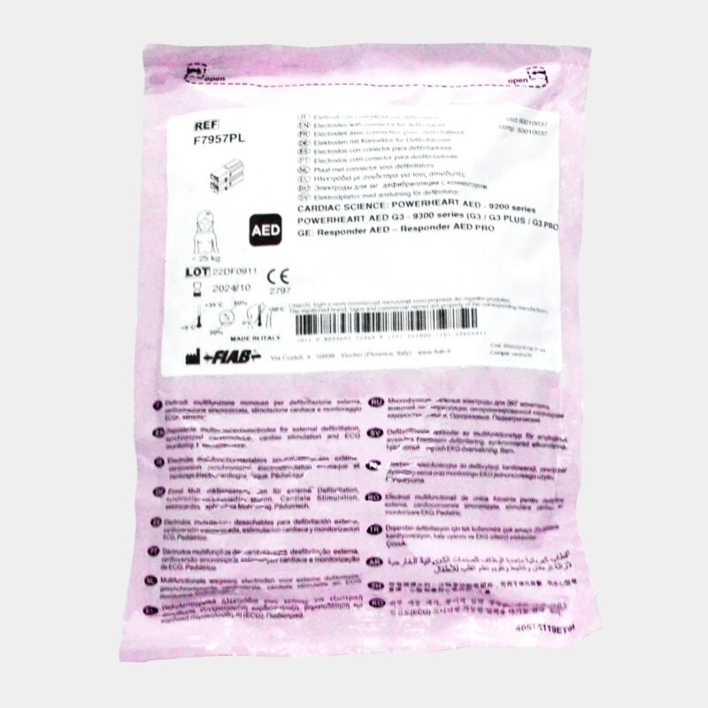 Parche Euro Defi Pads Para Cardiac Science: Multifuncional - CIBIOMED