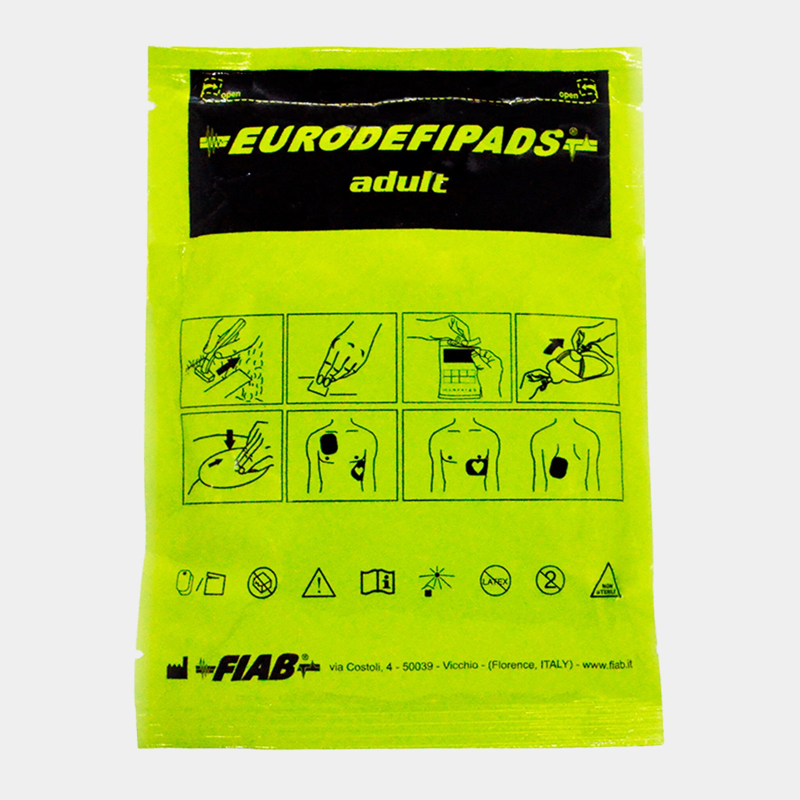 Electrodo Euro Defi Pads Physio-Control: Alta Eficiencia