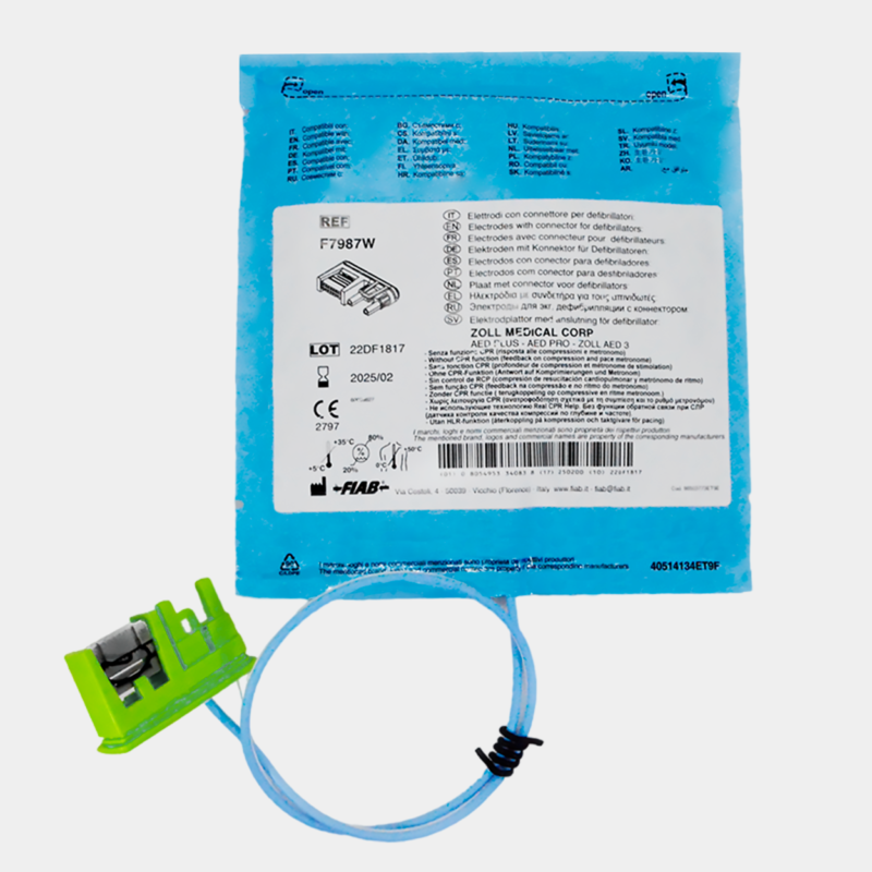 Parche Defi Pads para Zoll Medical Adulto Rápidos y Precisos