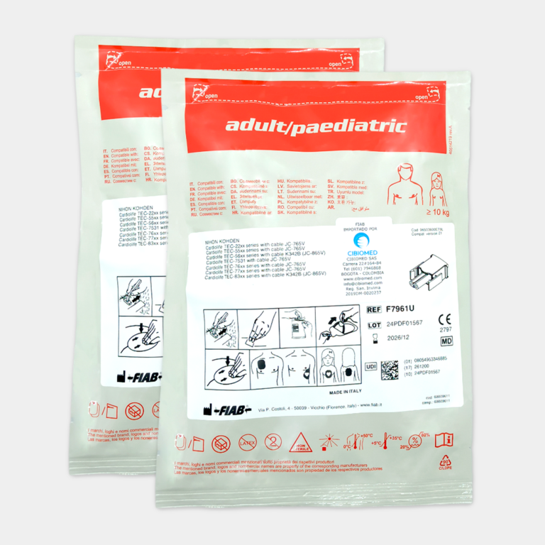 Electrodo parche Defi Pads para Nihon Kohden de calidad