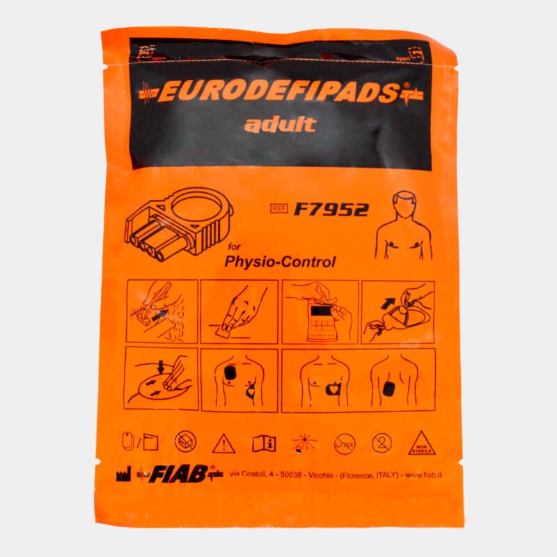 Electrodo Euro Defi Pads Physio-Control: Alta Eficiencia