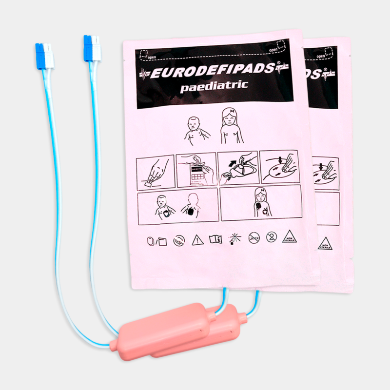 Parche Euro Defi Pads para CU Medical: Uso Seguro - CIBIOMED
