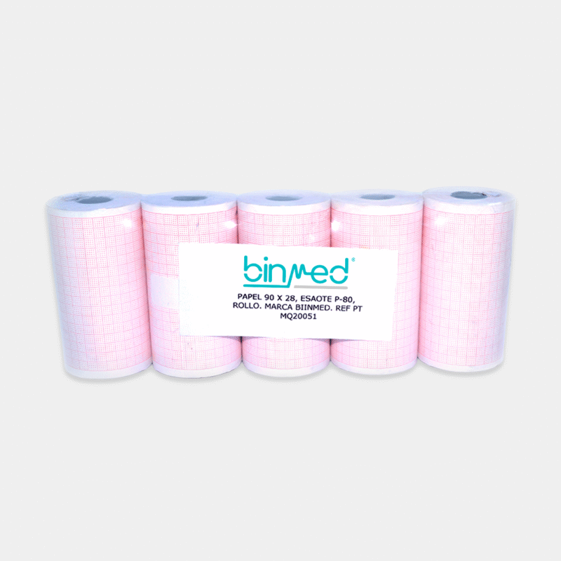 Papel 90 X 28, Paq X5 Unds. Ref PT6132. - CIBIOMED